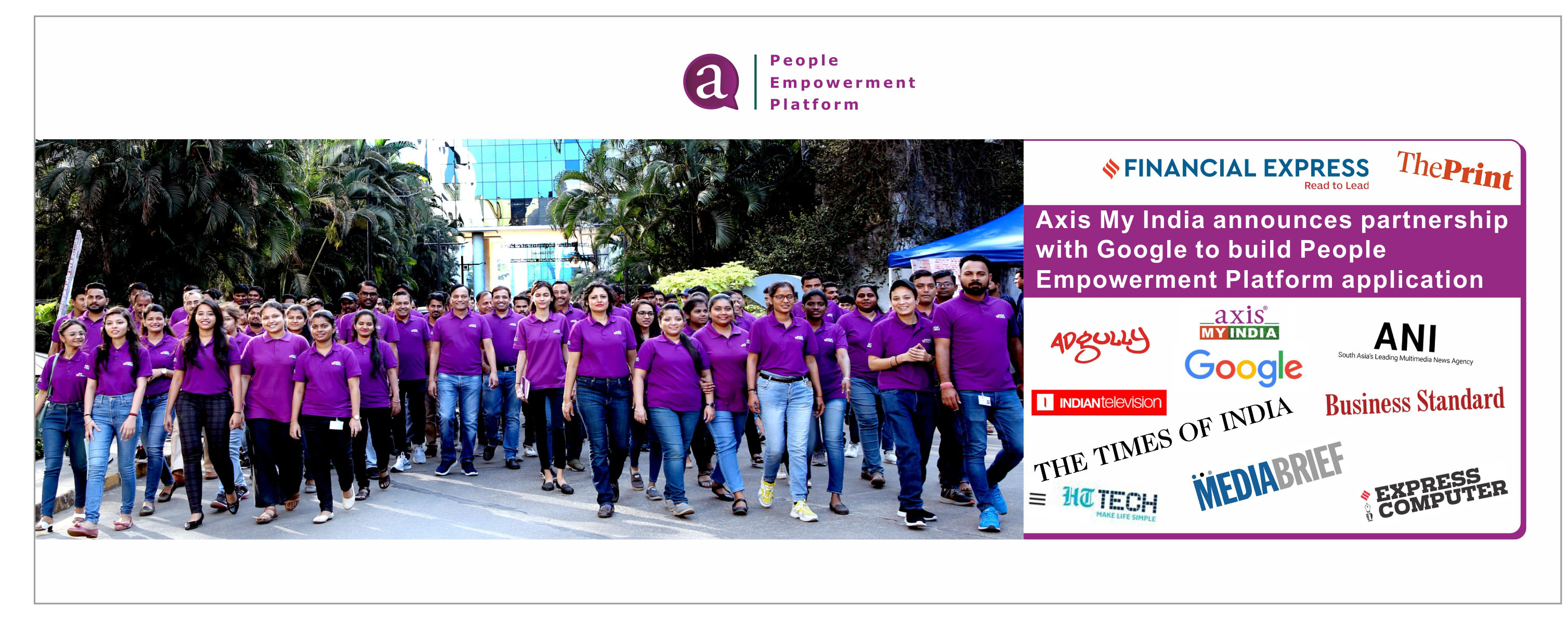 AXIS MY INDIA - CONNECTING INDIA TO BUILD INDIA.